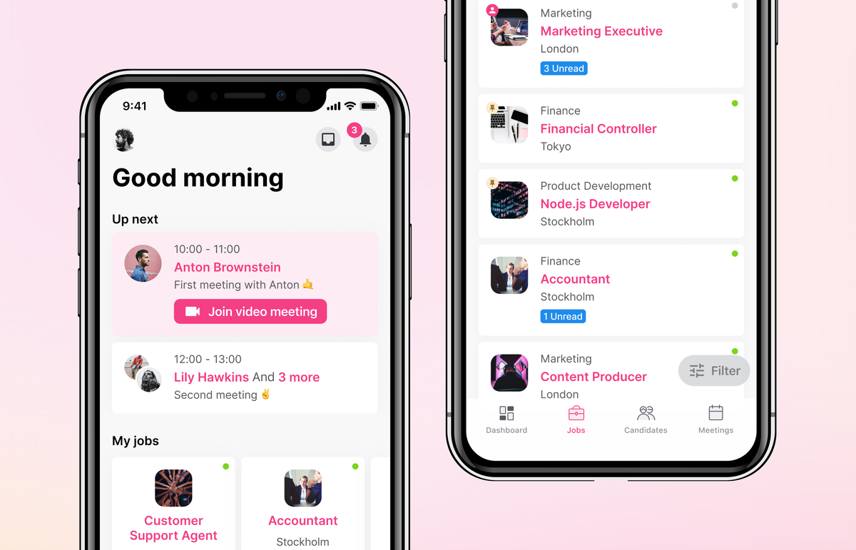 Mobile app updates: Dashboard and a new look 🚀 | Teamtailor