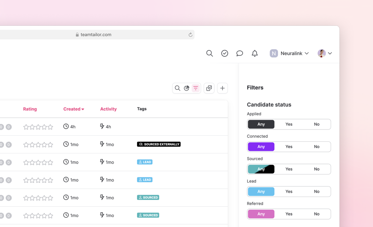 New and improved look 🎉 | Teamtailor