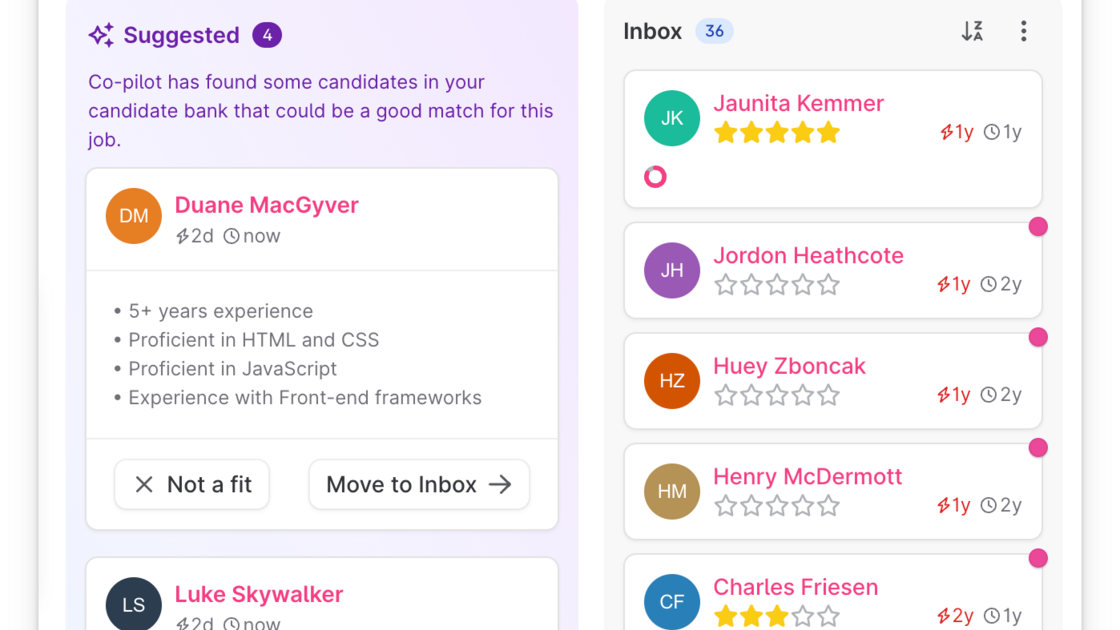 Find your next great hire with Co-pilot | Teamtailor