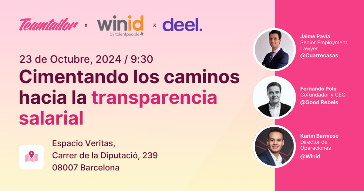 Desayuno Transparencia Salarial | Teamtailor