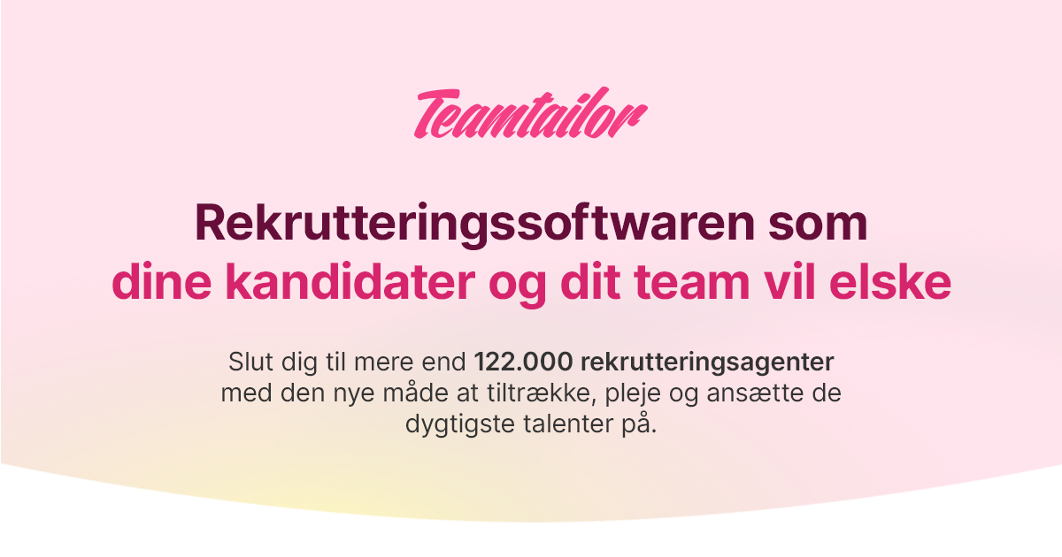 Alle tilgængelige funktioner i Teamtailors kraftfulde ATS