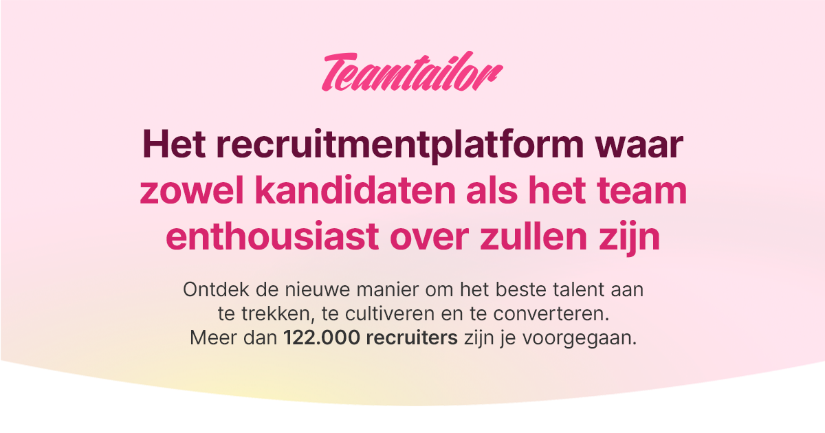 Alle functies die beschikbaar zijn in het krachtige ATS-systeem van Teamtailor