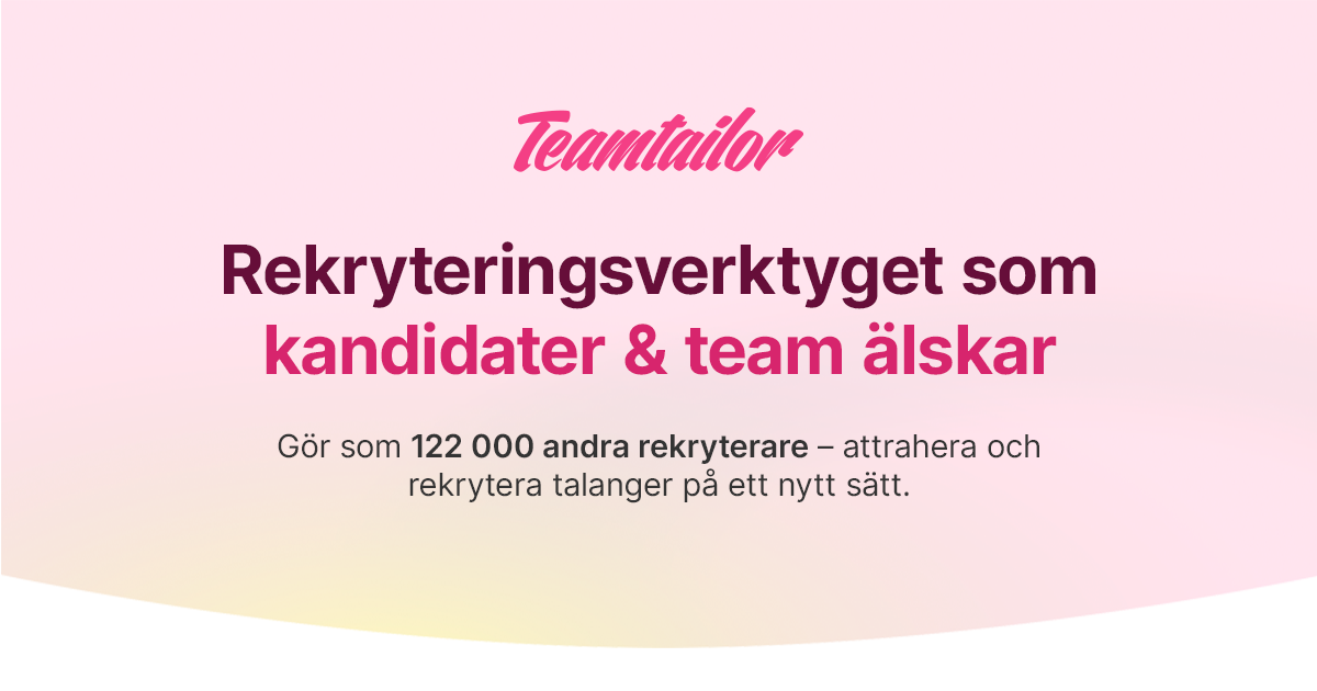 Alla funktioner som är inkluderade i Teamtailors ATS